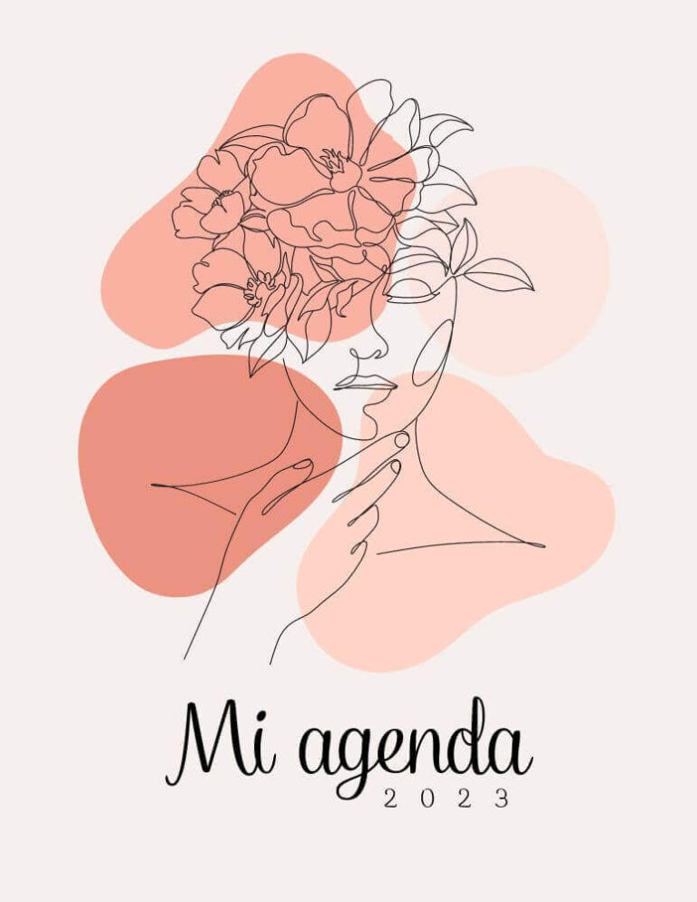 Colección de Plantillas para Portada de Agenda 2023 Gratis